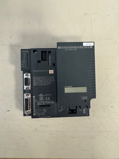 GE Fanuc VersaMax CPU IC200CPUE05-CG- SOS Ascent'tec